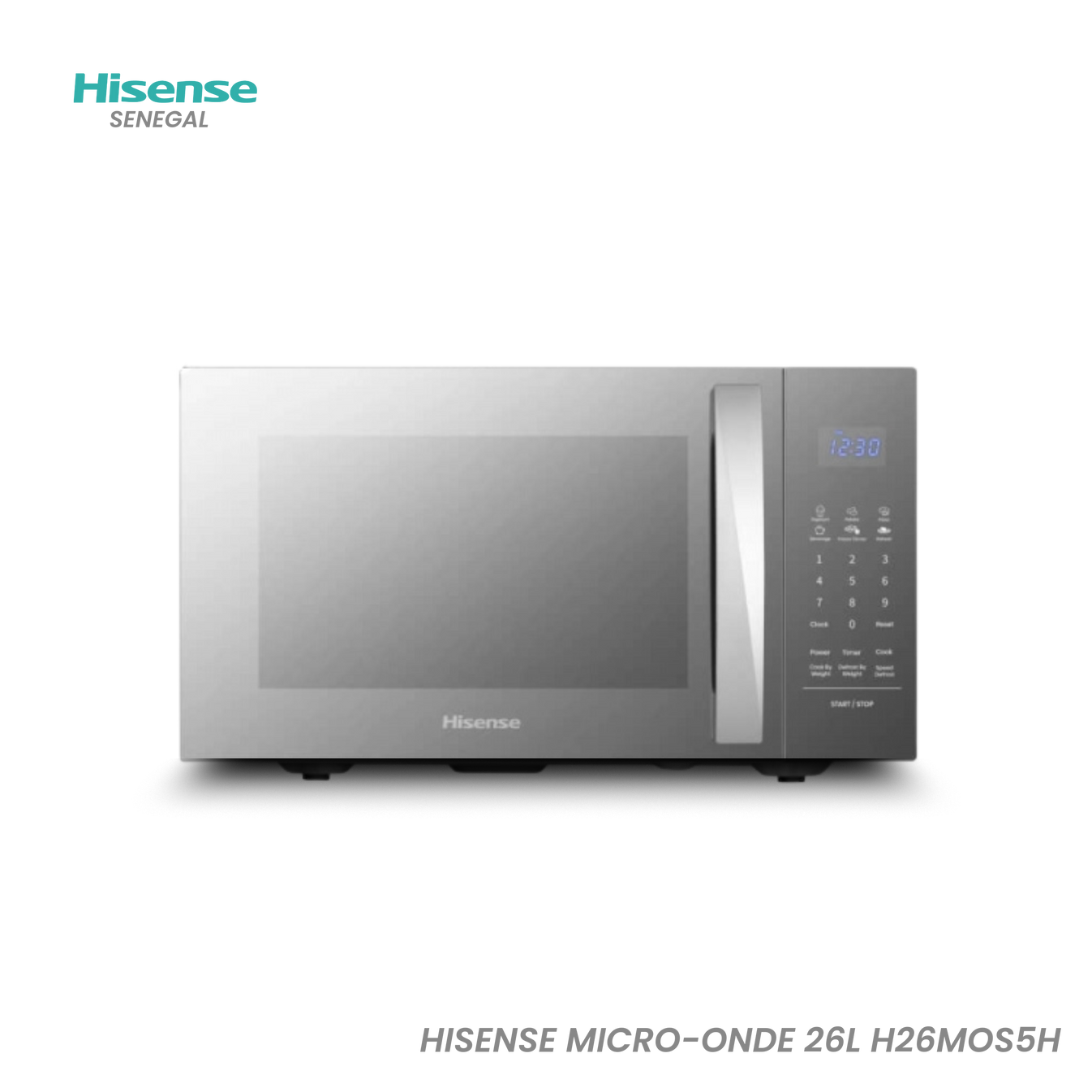 HISENSE MICRO-ONDE 26L H26MOS5H – Hometech SA