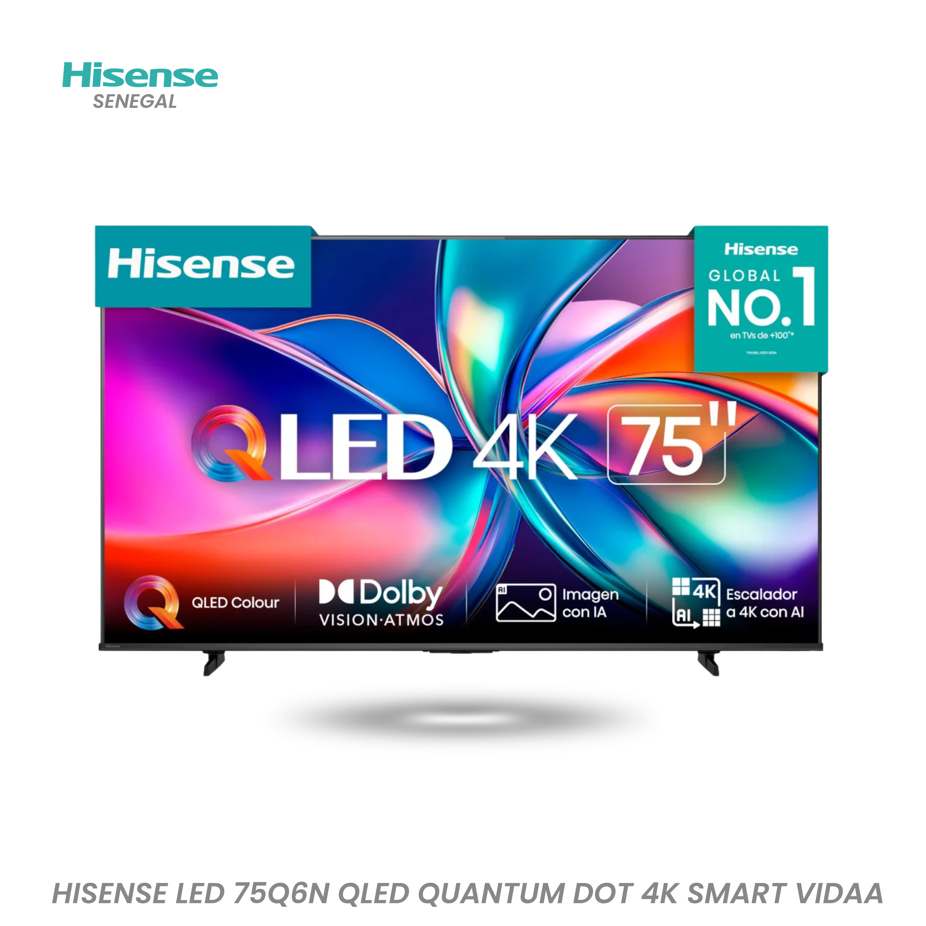 Hisense Led 75Q6Q-Qled – Hometech SA